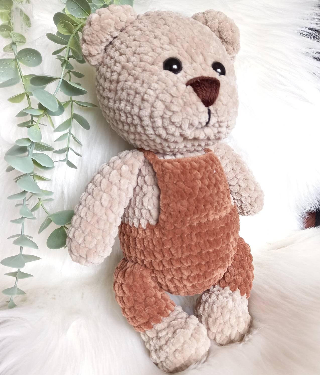 Handmade toys Handmade Teddy Bear Plushy Soft cuddly toy | Etsy