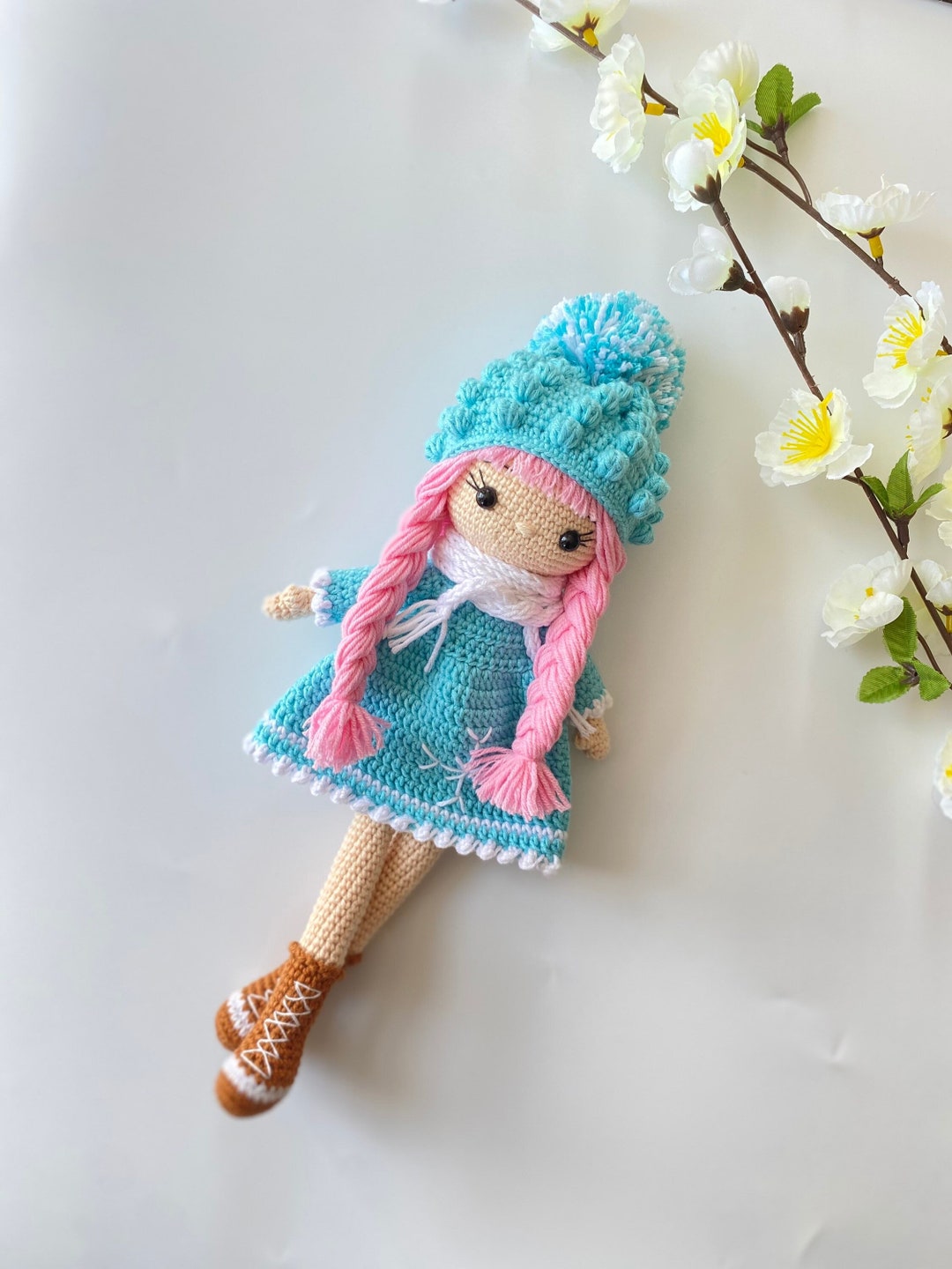 Doll, Birthday Gift for Kids, Cuddly Doll, Crochet Doll, Handmade Gifts ...
