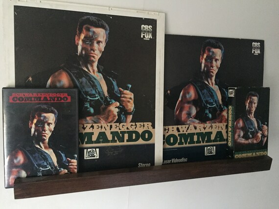 The Movie Collection Commando in Four Different Formats - Etsy