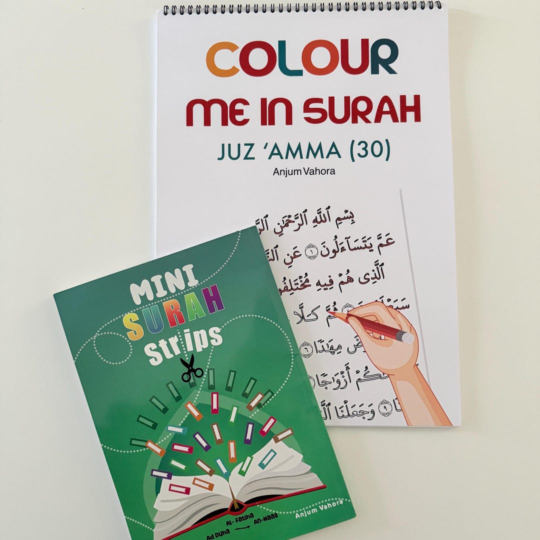 Kit 3: Quran Memorization Activity Kit for Kids – Juz Amma Surah Strips ...