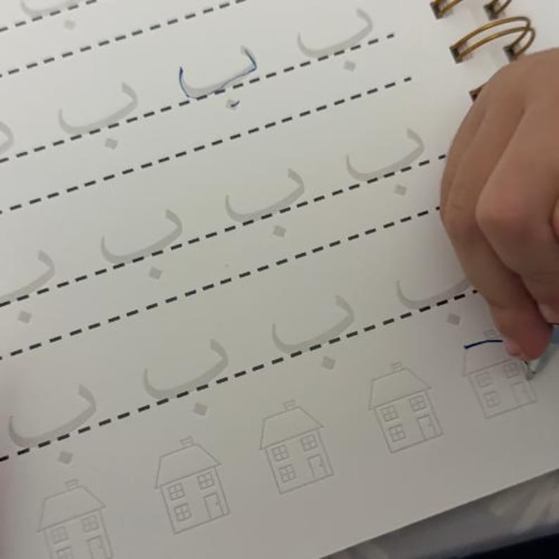 Hands-on Arabic Copybook: Reusable Alphabet Tracing Eid Gifts (ages 3 ...