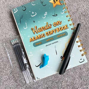 Hands-on Arabic Copybook: Reusable Alphabet Tracing Eid Gifts (ages 3 ...