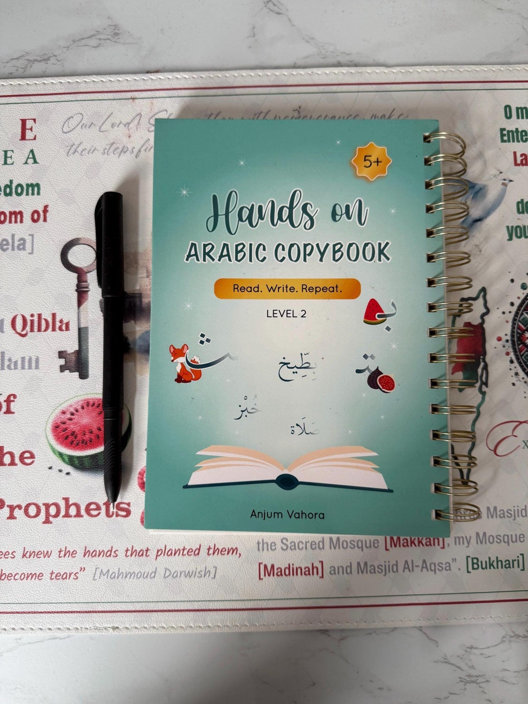 Level 2: Reusable Magic Arabic Alphabet Copybook- Tracing Book - Groove ...