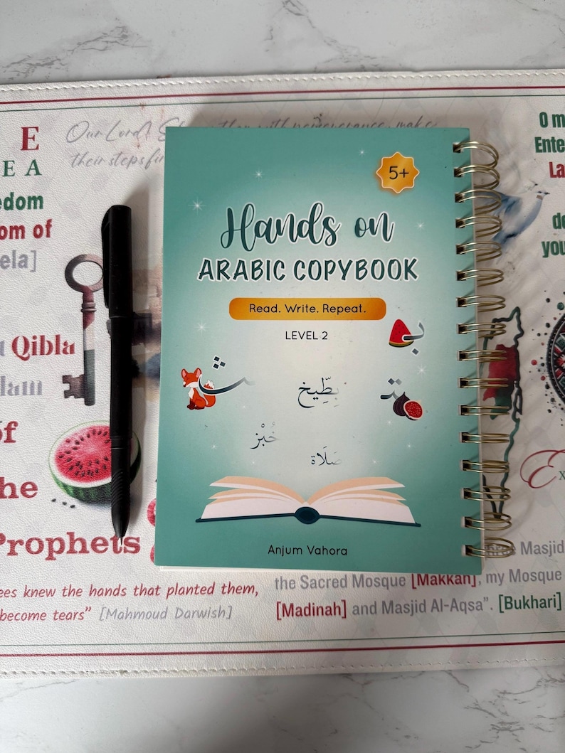 NEW: Reusable Magic Arabic Alphabet Copybook- Tracing Book - Groove ...