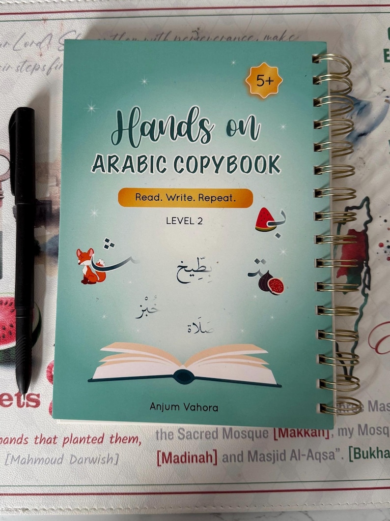 NEW: Reusable Magic Arabic Alphabet Copybook- Tracing Book - Groove ...