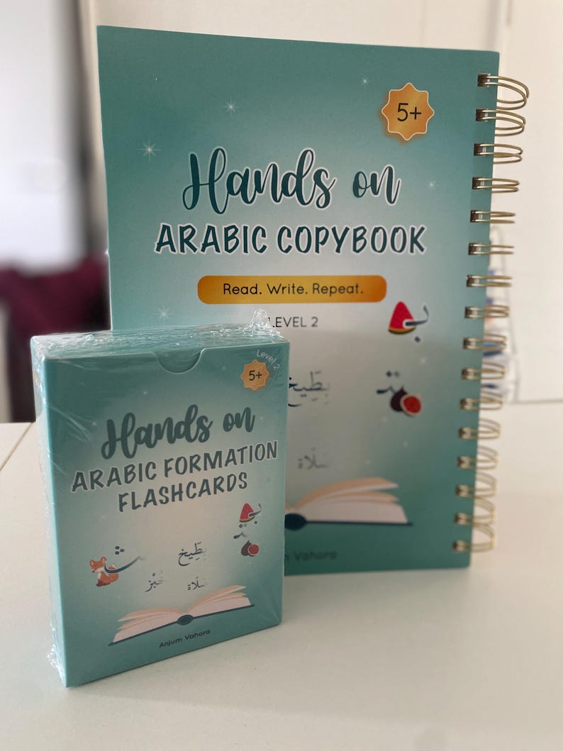 Arabic Alphabet Copybook Level 2: Reusable Handwriting Practice Groove ...