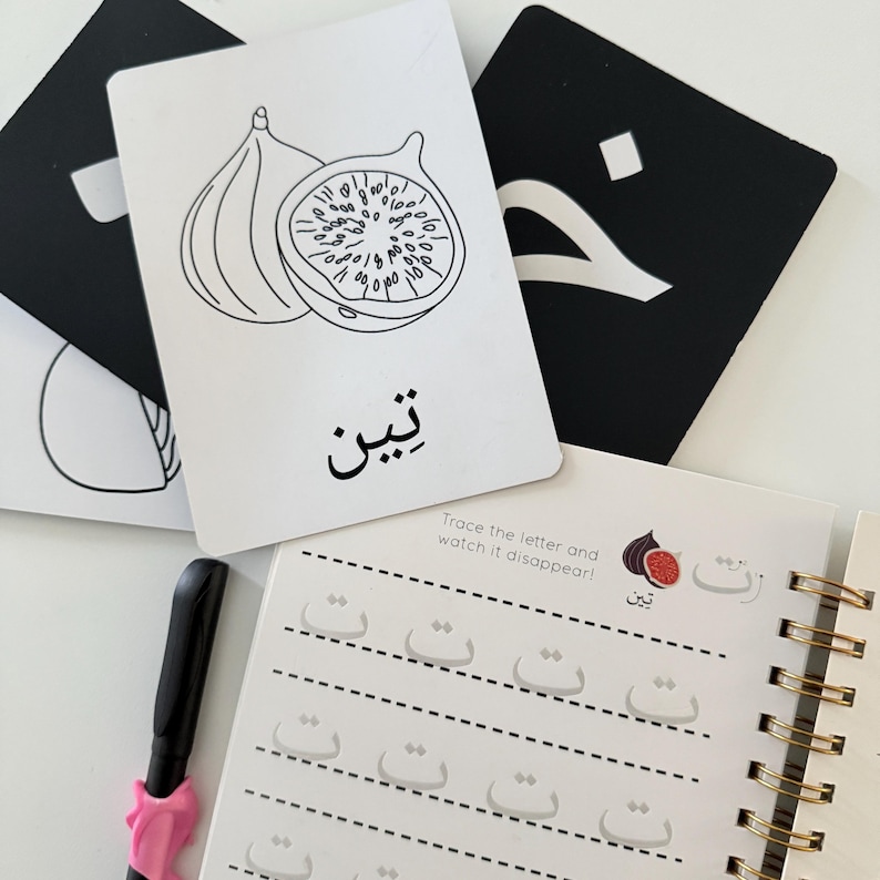 Kit 1 Baby’s First Arabic Alphabet Learning Kit – Montessori-inspired ...