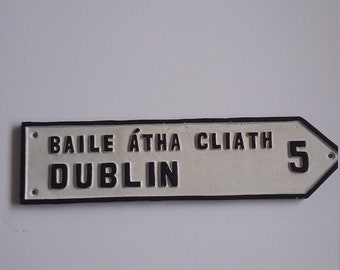Dublin Sign | Etsy