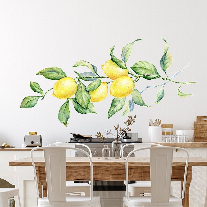 Lemon Wall Decals - Etsy