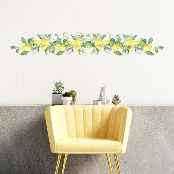 Lemon Wall Decals - Etsy