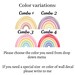 Pastel Rainbow Wall Decal for Girl Bedroom Large Rainbow - Etsy