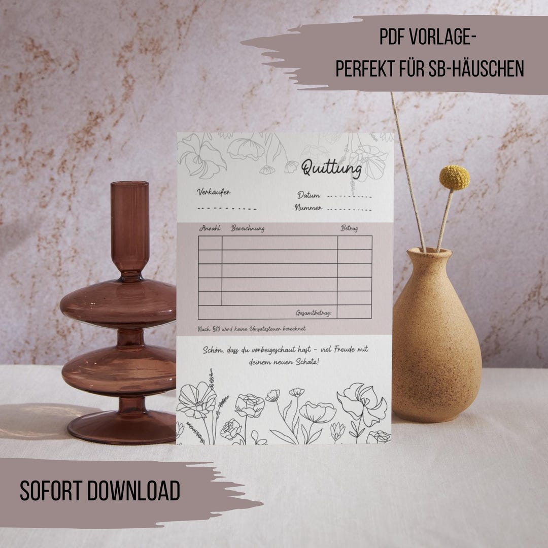 Receipt Template for Printing – Perfect for Self-service Kiosks and ...