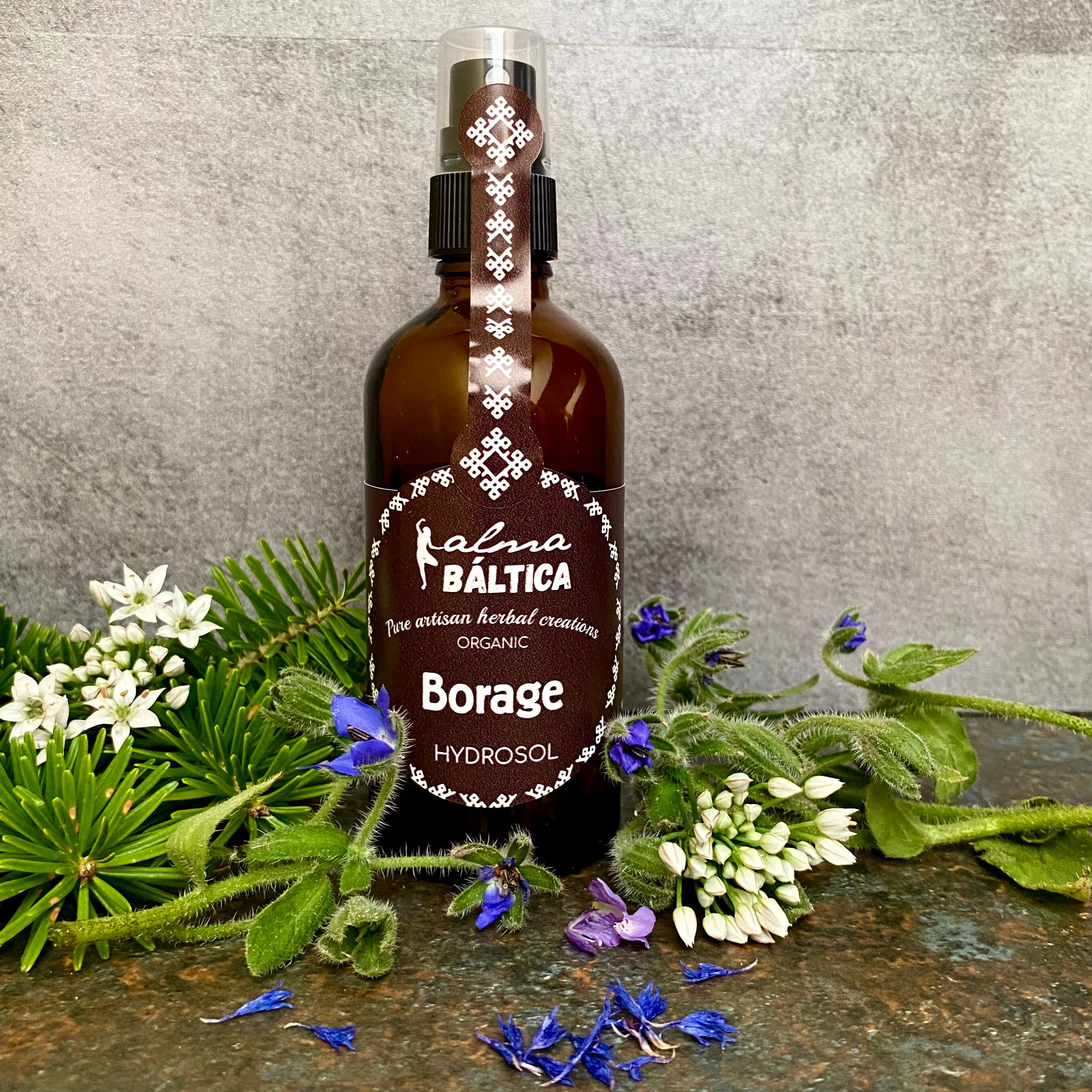 Borage Hydrosol, Natural Facial Spray, Pure Hydrosol, Handmade ...