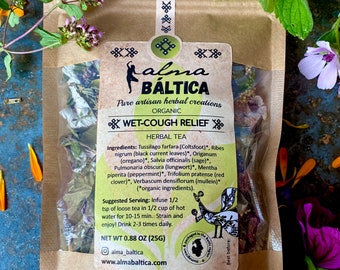 Respiratory Releaf herbal Tea Blend for Lung Support - Etsy