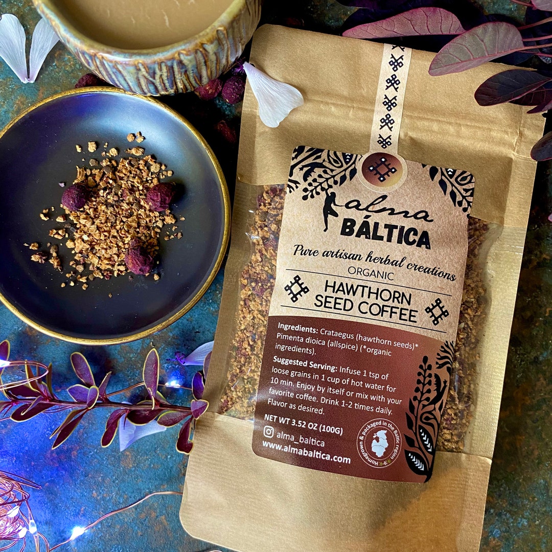 Hawthorn Seed Coffee, Decaf Herbal Coffee, Hawthorn Berry Tea, Hawthorn ...