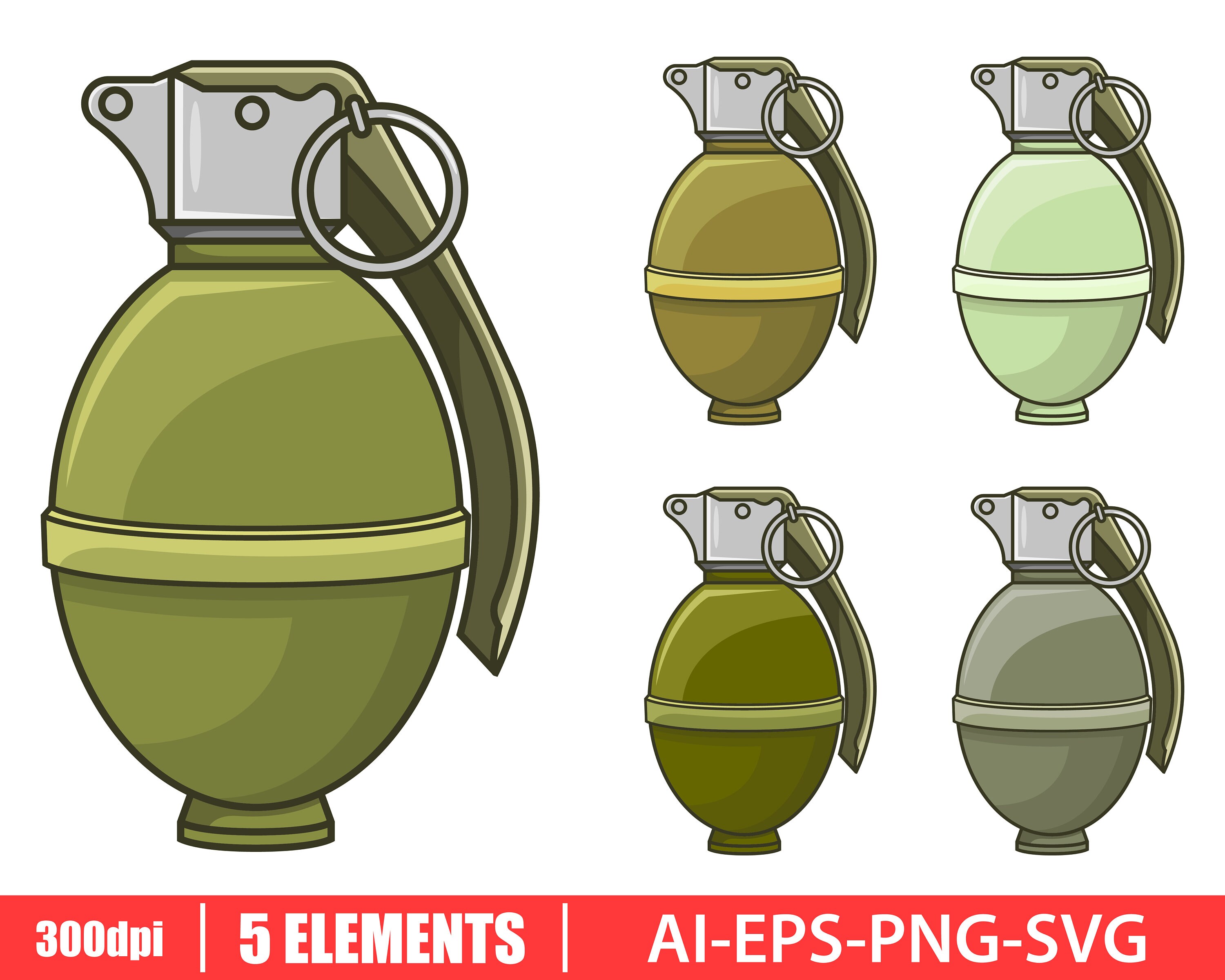 Grenades Clipart