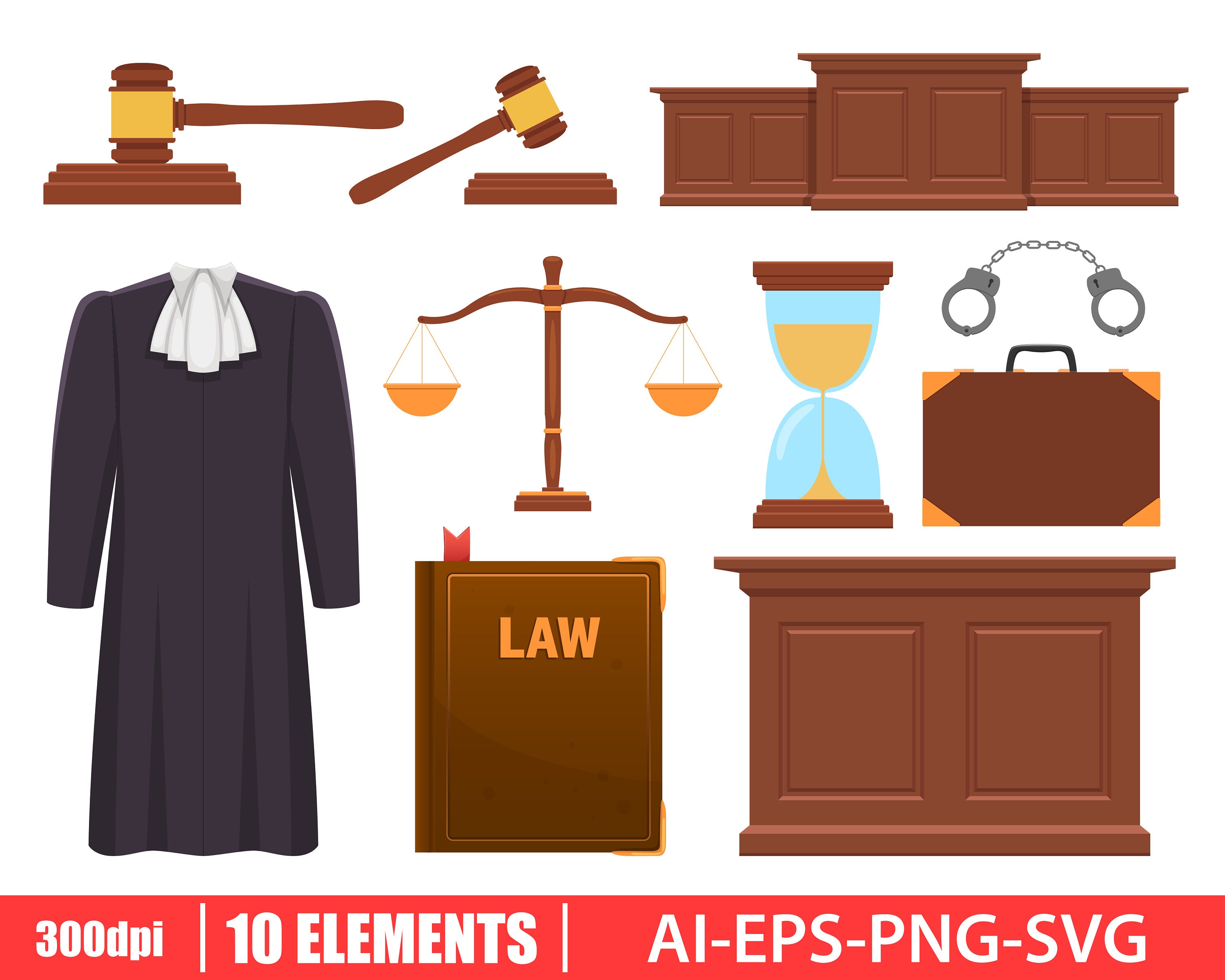 Court Judge Clipart