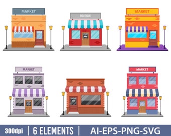 Free Store Front Clipart