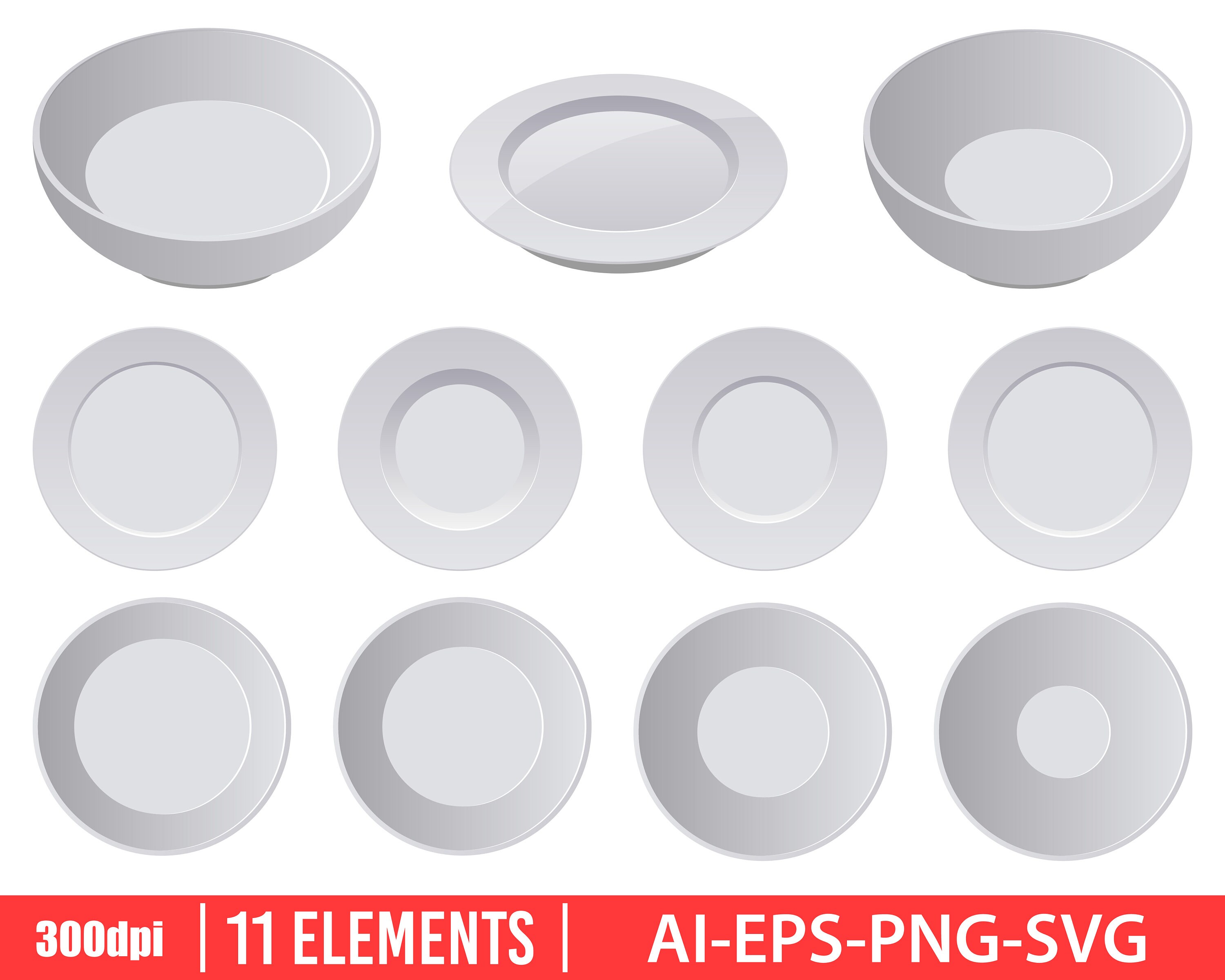 Porcelain Paper Plates - Etsy