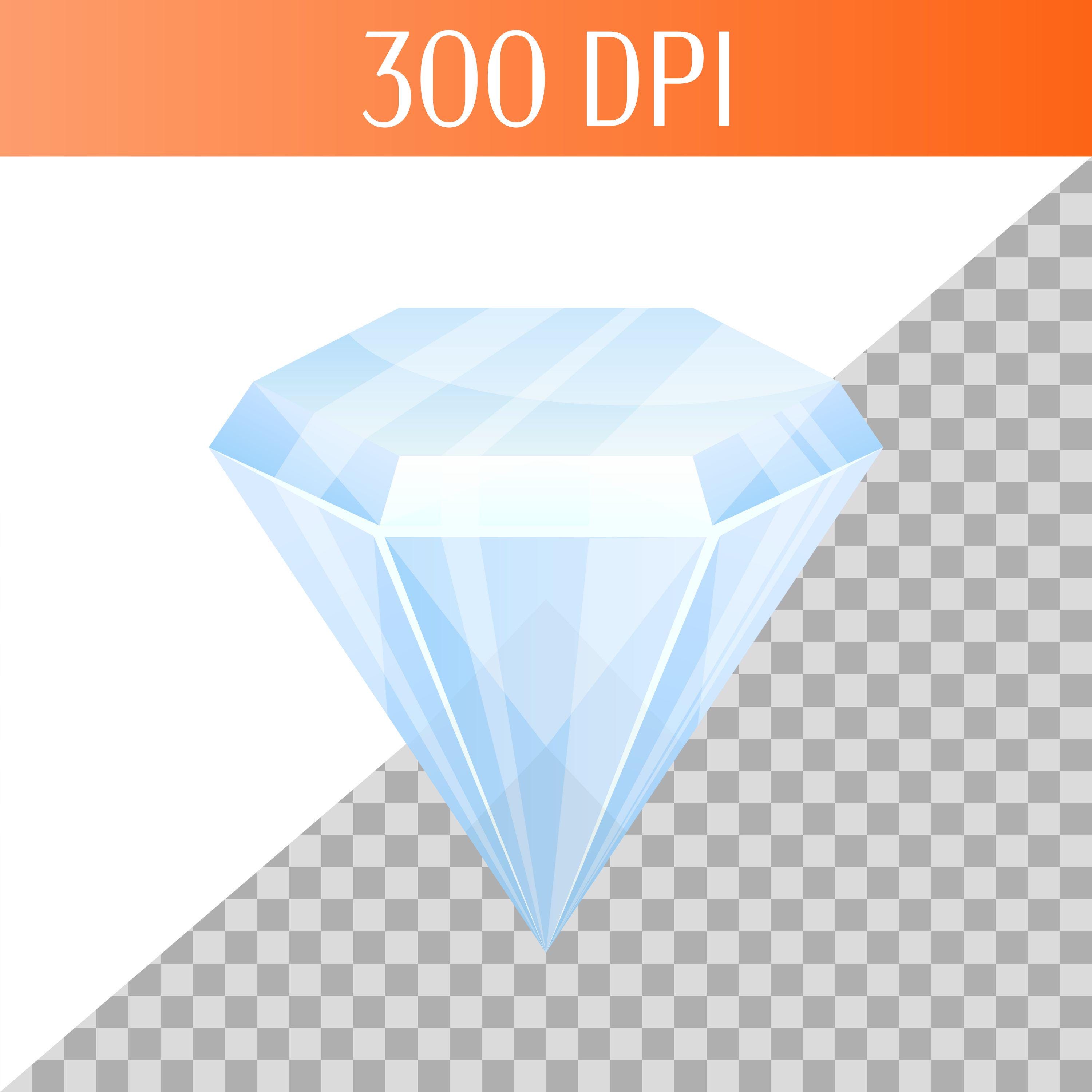 Diamond Clipart Graphics | Sparkling Gem Illustrations | Hand-drawn ...