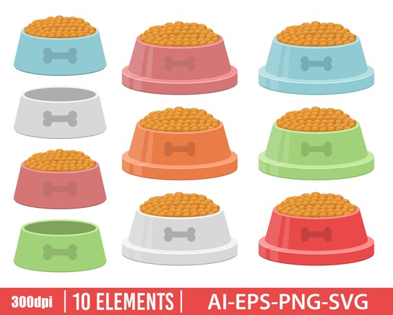 Dog Bowl Clip Art
