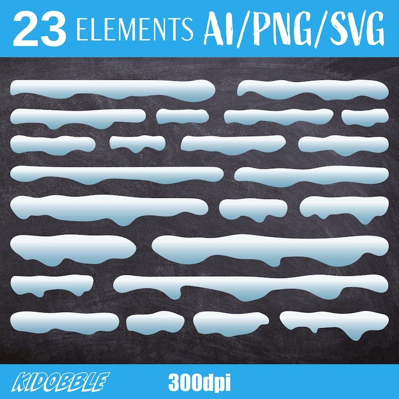 Snow Caps Mountain Peaks Winter Adventure Frozen Digital Vector Art ...