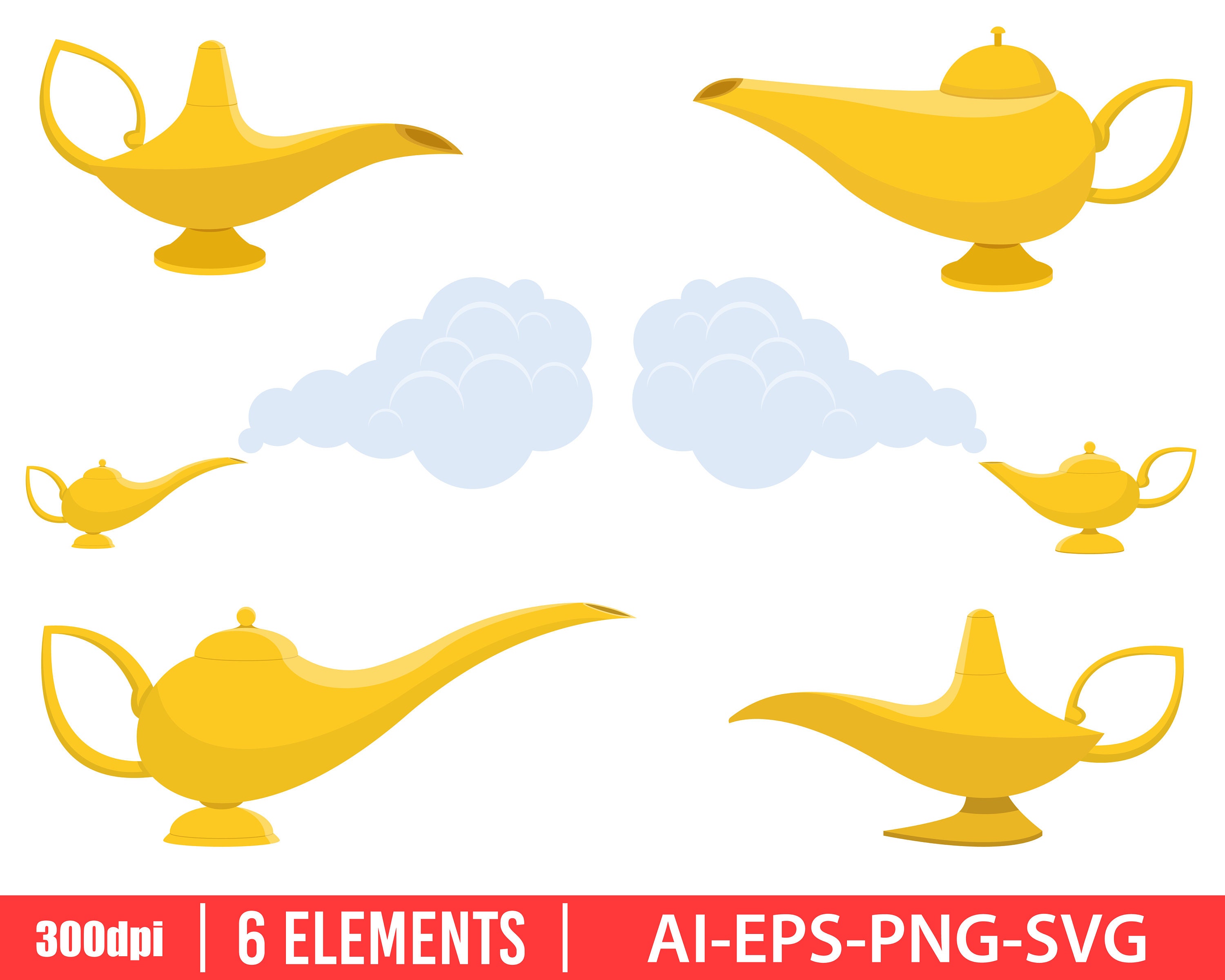 Aladdin Clipart Lamp