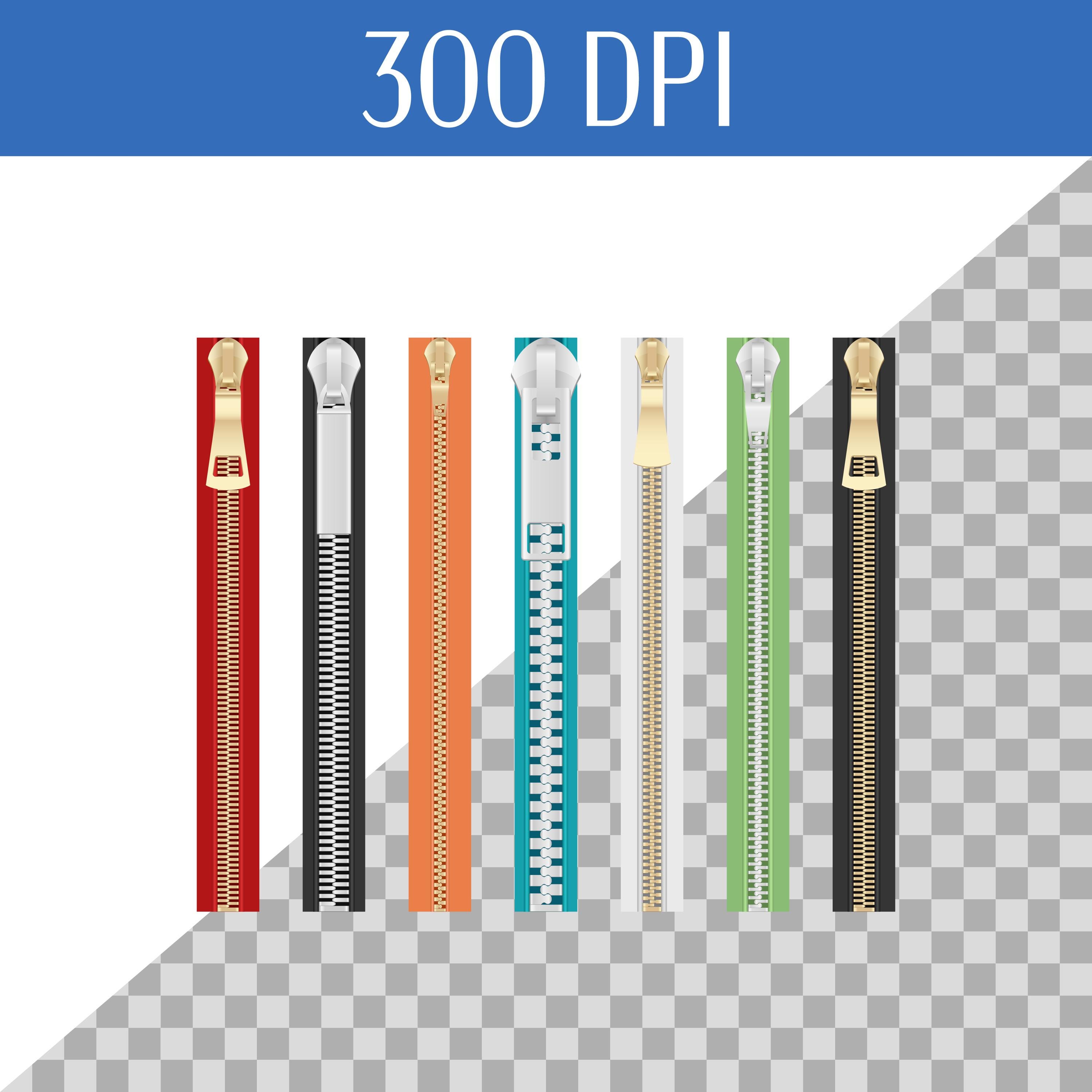 Zipper Clipart Vector Digital Art Zipper Graphics Printable Zipper ...