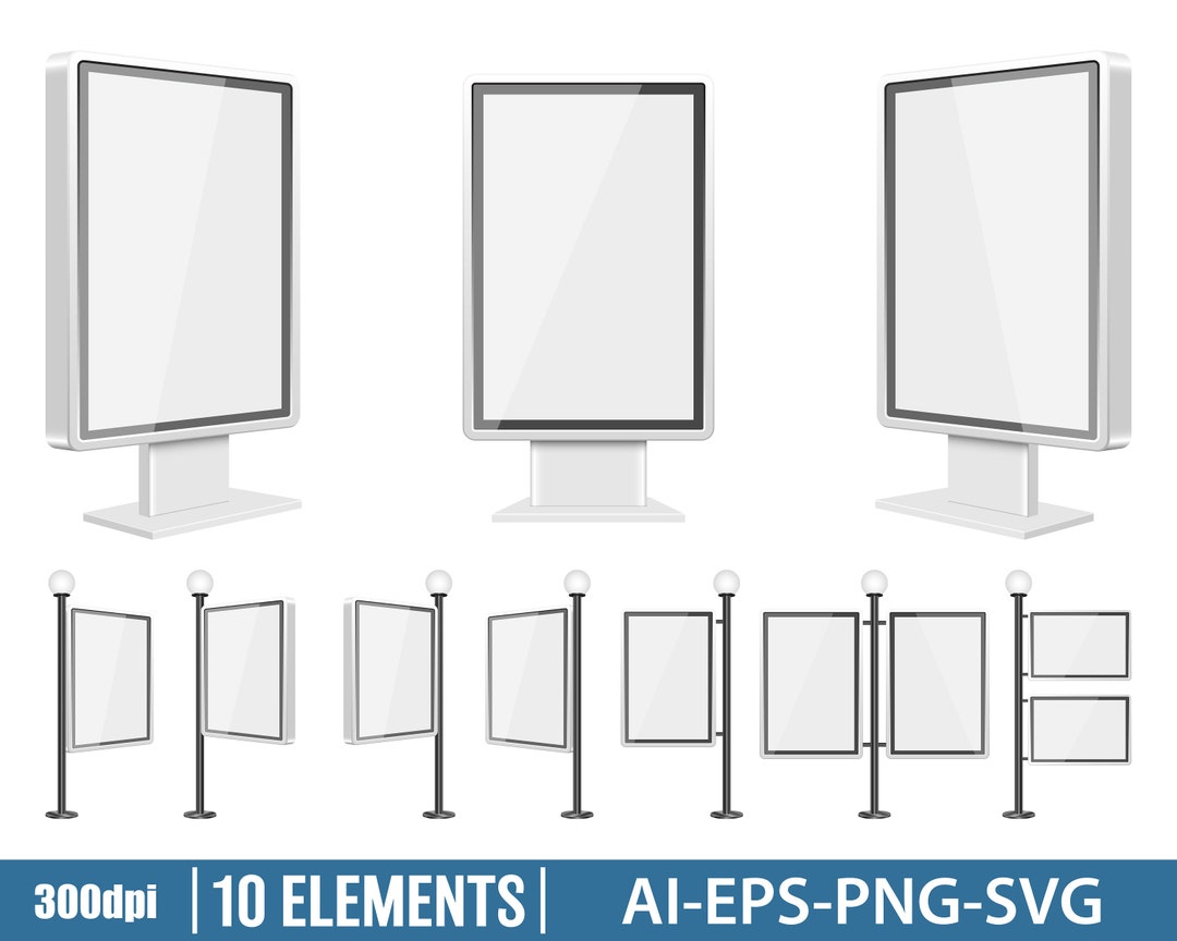 Light Box Template Clipart Vector Design Illustration. Light Box ...