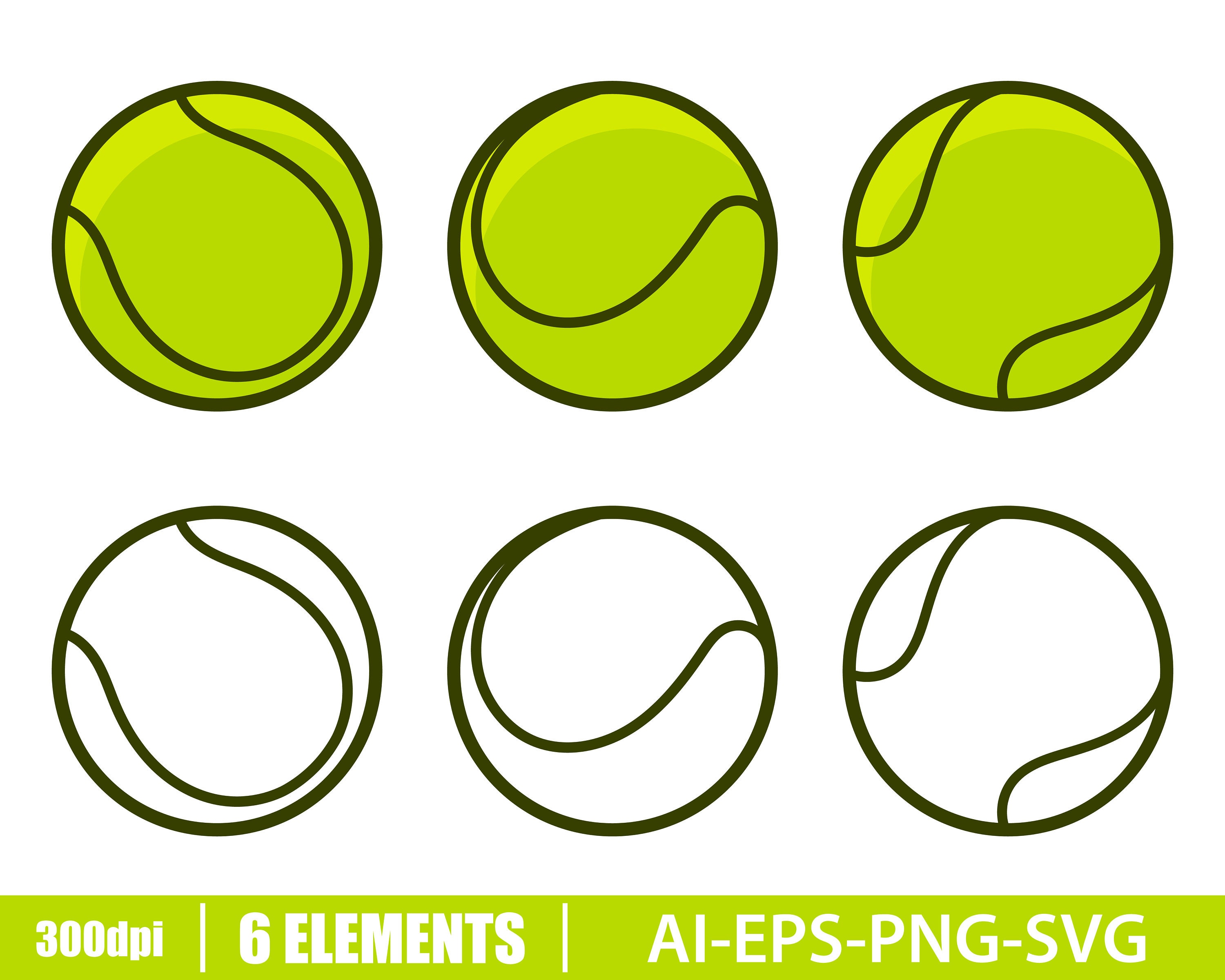 Tennis Ball Clip Art Png