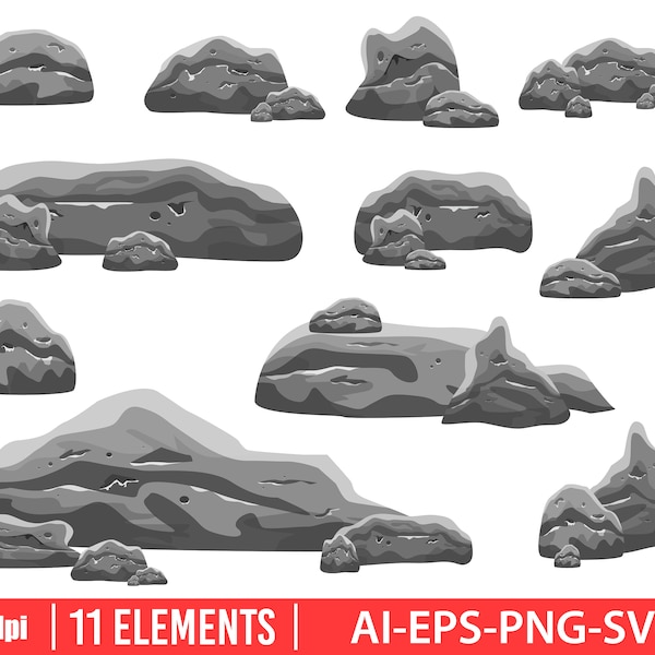 Boulder Print - Etsy