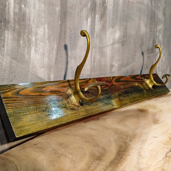 Rustic Coat Rack - Etsy