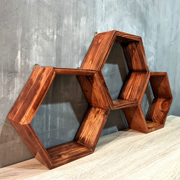 Geometric Shelves - Etsy