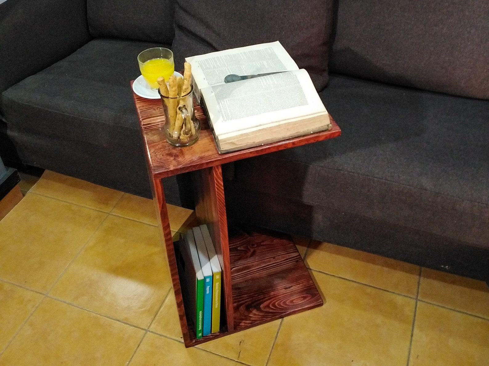 Multifunction Side Table / Auxiliary Sofa Side Table / Wooden | Etsy