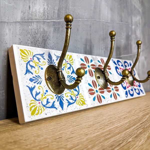 Decoupage Coat Rack - Etsy