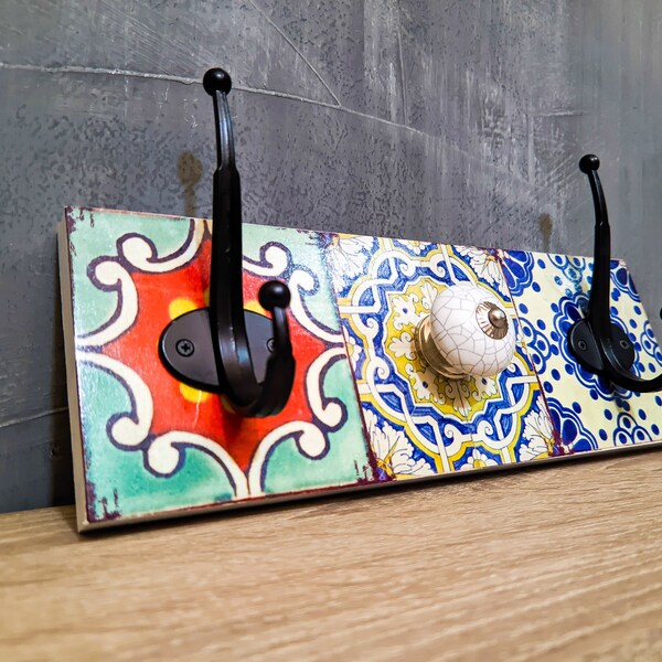 Decoupage Coat Rack - Etsy