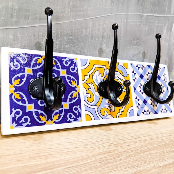 Decoupage Coat Rack - Etsy