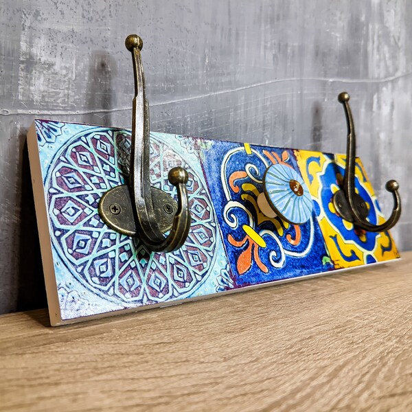 Decoupage Coat Rack - Etsy