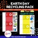 Earth Day Recycling Sorting Activity | Printable Kids Educational Craft ...