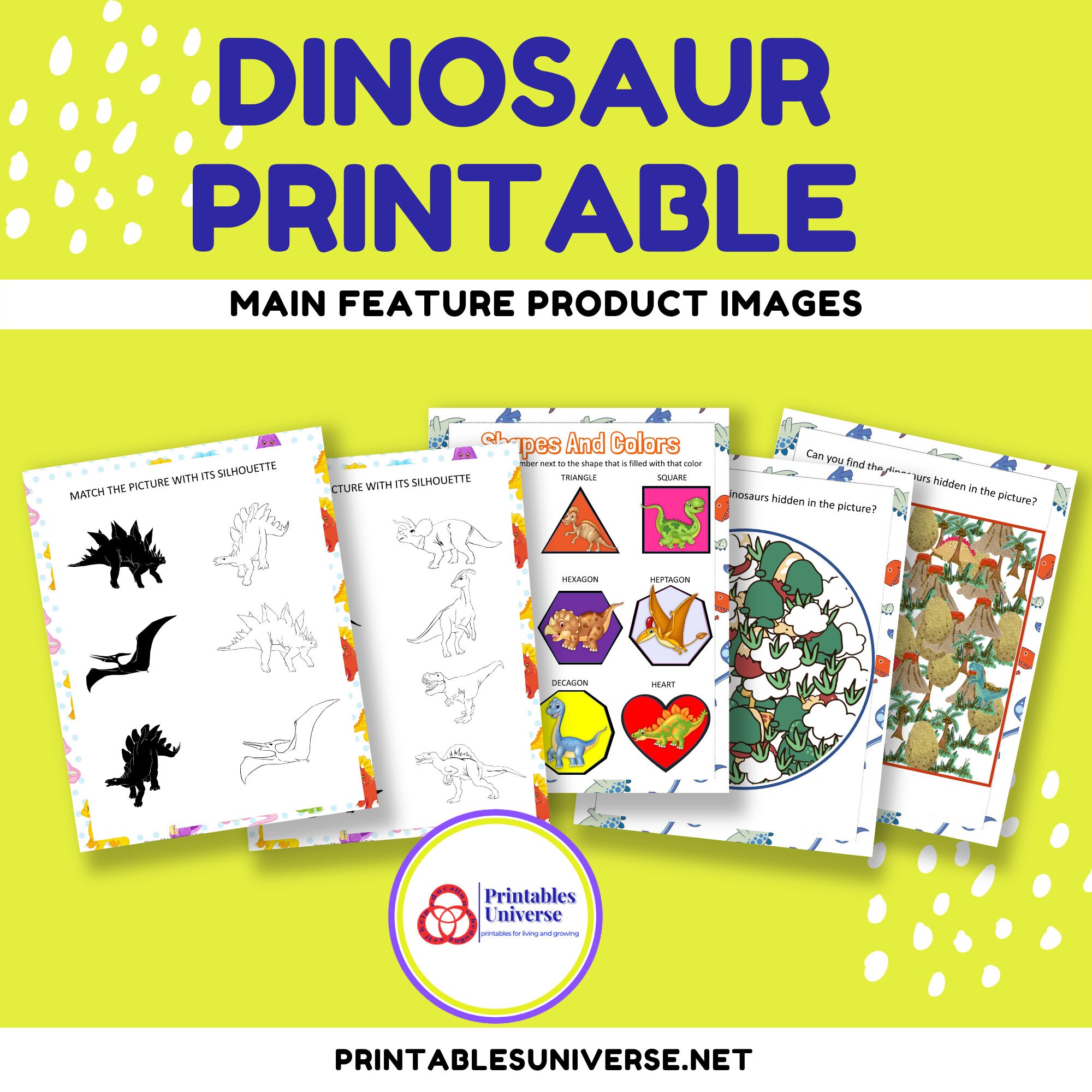 Educational Dinosaur-themed Busy Book Activity Book - Etsy