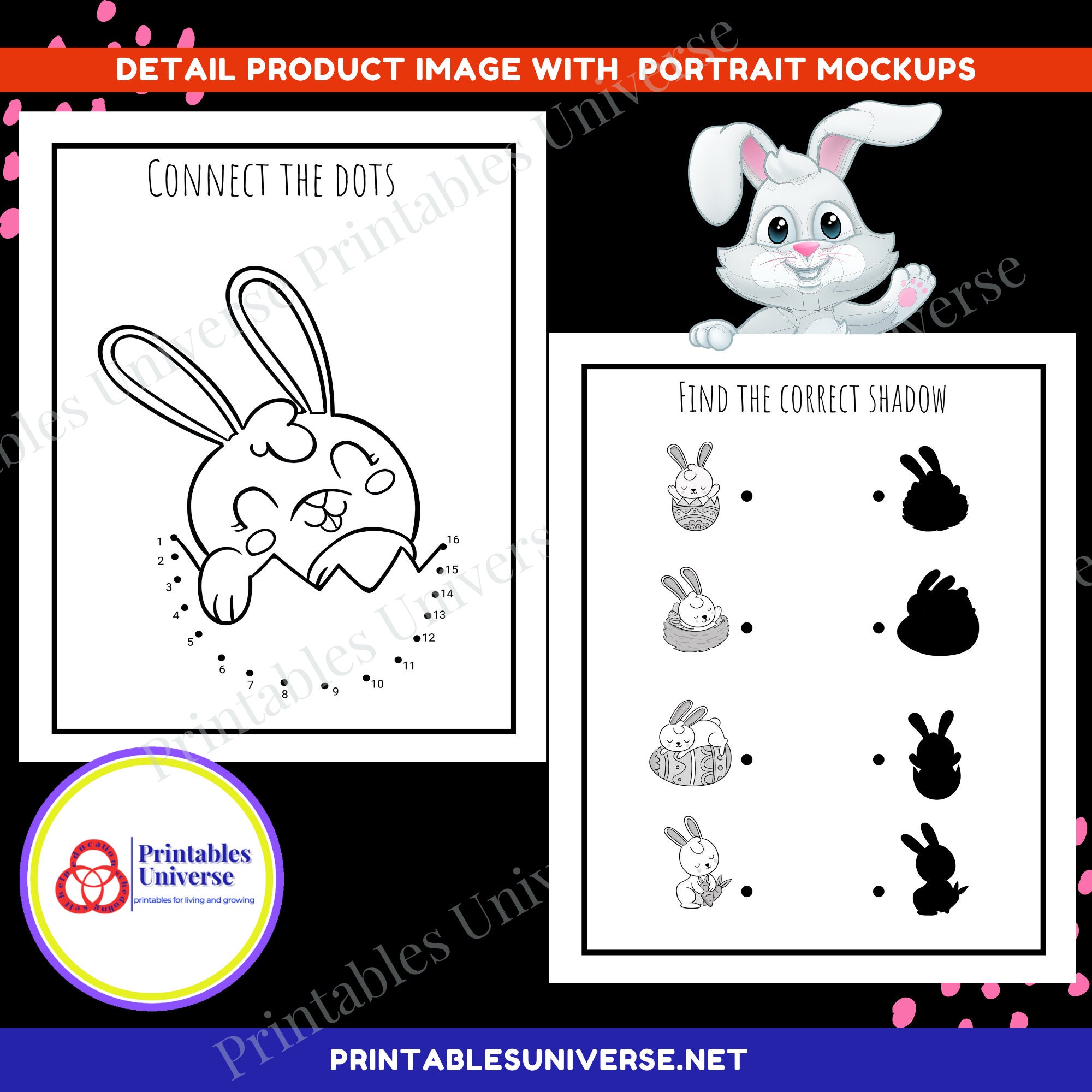 Easter Coloring and Activity Book for Kids Ages 4 to 9 With Detailed ...