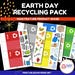 Earth Day Recycling Sorting Activity | Printable Kids Educational Craft ...