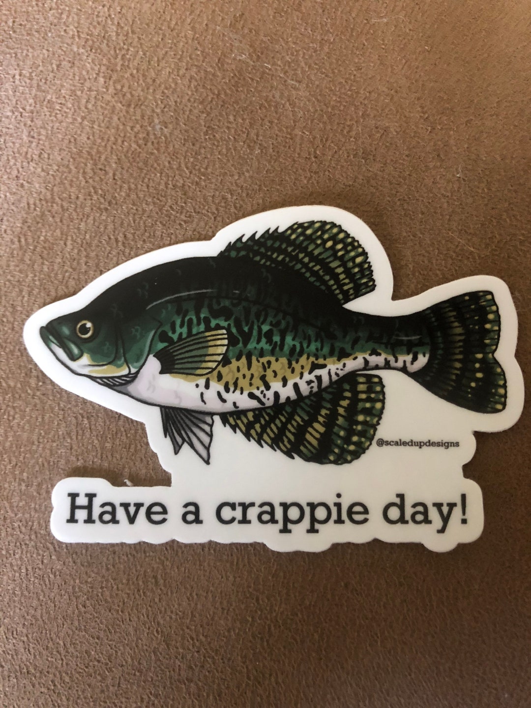 Crappie Sticker - Etsy