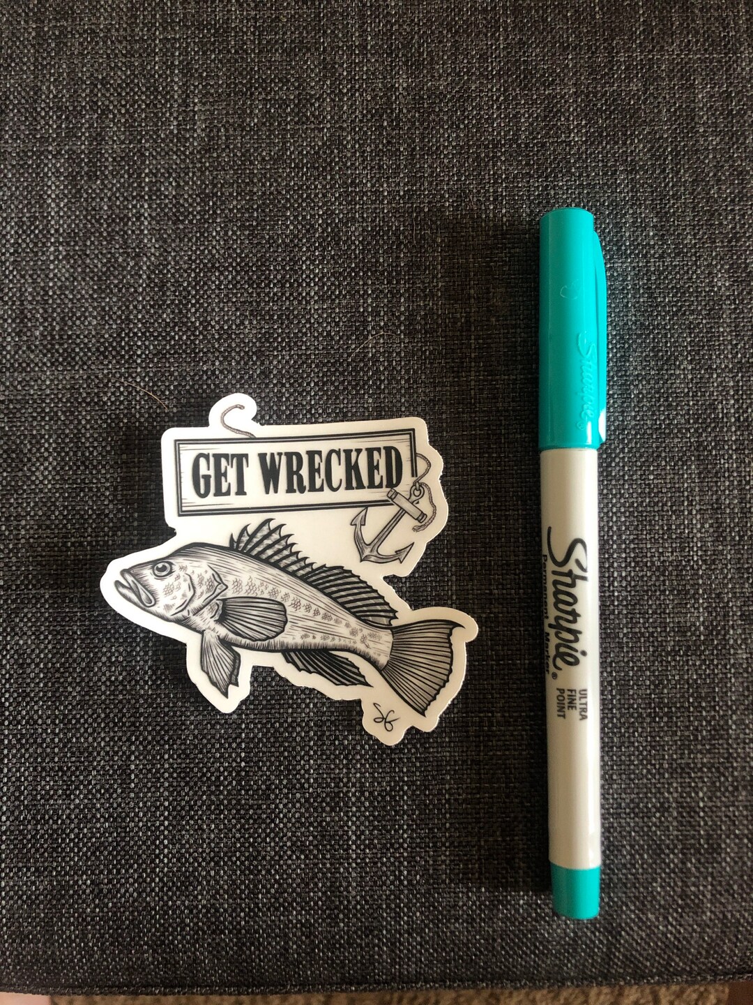 Black Sea Bass Stickers - Etsy