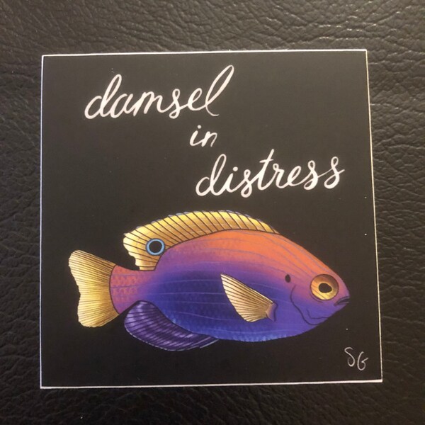 Damsel in Distress Art - Etsy