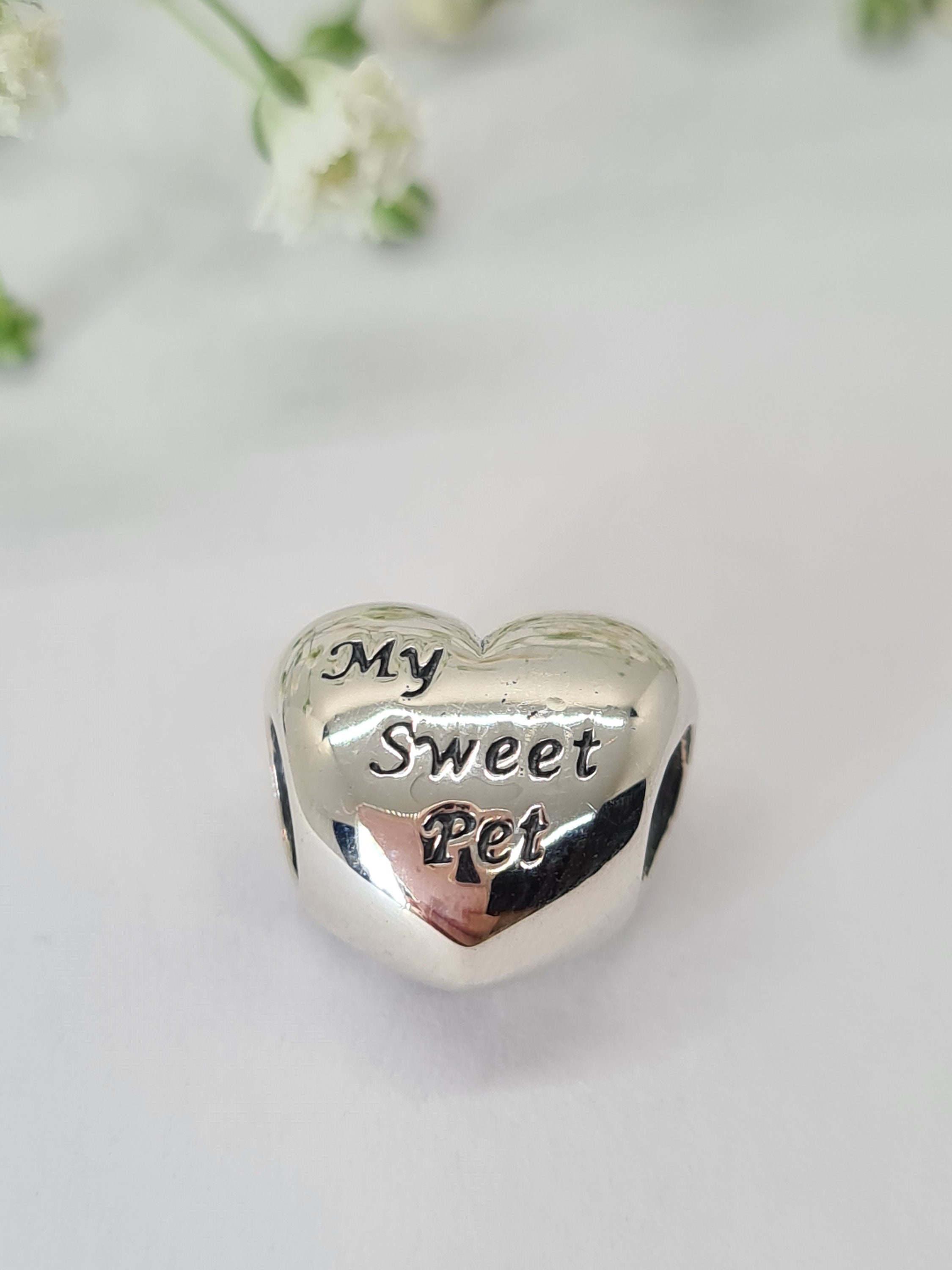 Authentic Pandora My Sweet Pet Paw Charm / Animals Collection - Etsy UK