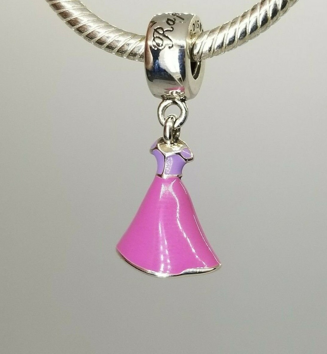Authentic Pandora Disney Rapunzel Dress Charm / Pandora Disney - Etsy