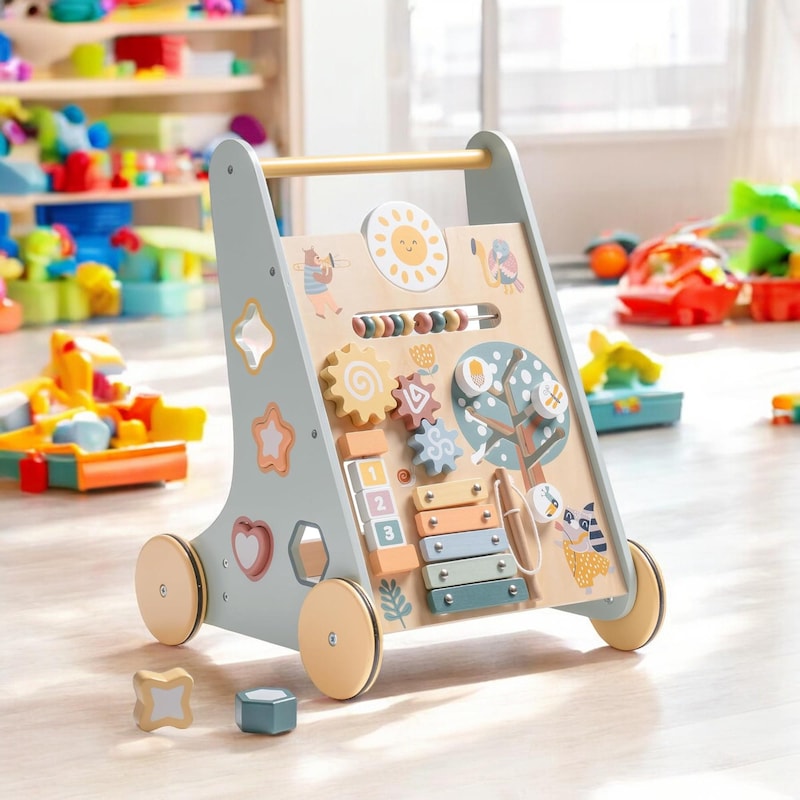 Wooden Push Toy - Etsy