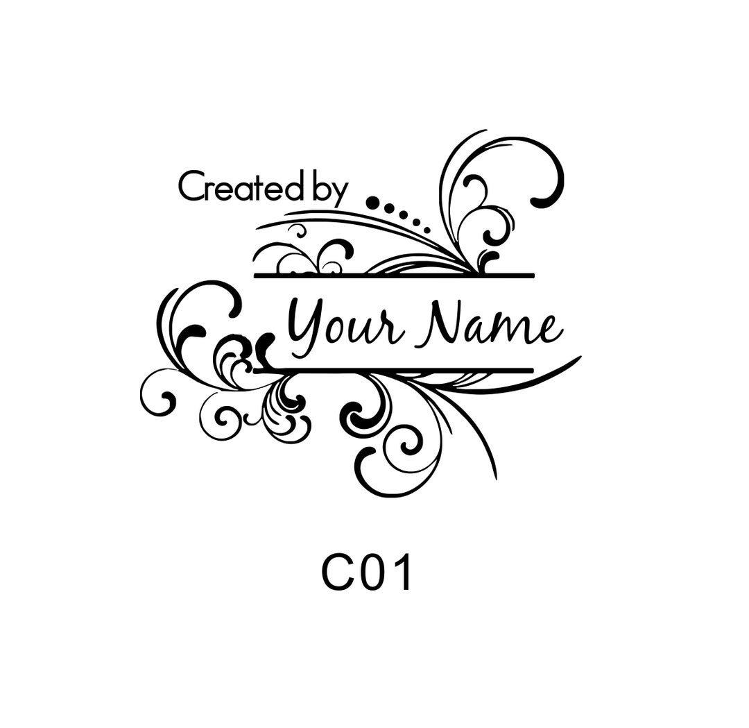 Polymer Flourish Border Handmade Custom Made Scrap Booking - Etsy