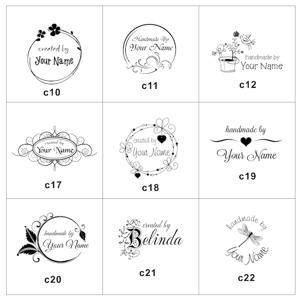 Handmade Stamp - Etsy